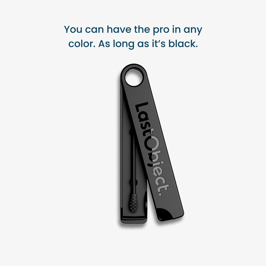 LastSwab Basic Reusable Ear Swab - Full Black – The Daisy Refillery